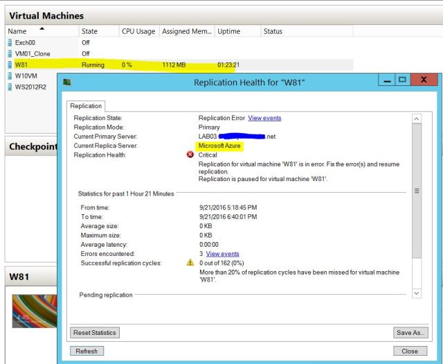 Force Disable of Azure Replication from Orphaned On Premise Hyper-V ...